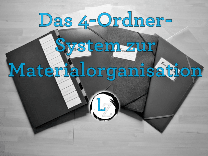 Das 4-Ordner-System zur Materialorganisation - lehrer-zeit.de